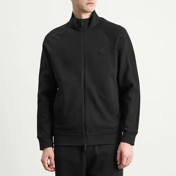 Moncler Cotton Fleece Zip Up Jacket