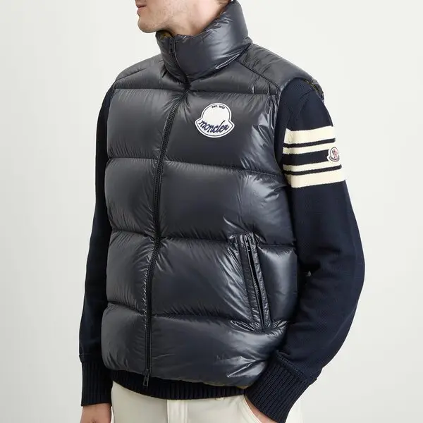 Moncler Lipsi Padded Vest - Navy