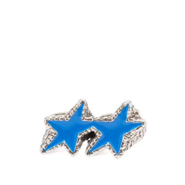 TWOJEYS Melted Stars Knuckle Ring - Silver