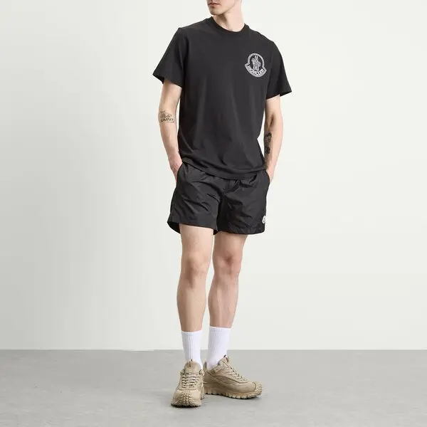 Moncler Logo Swim Shorts