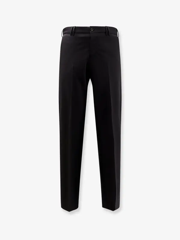 PT TORINO Michael Reworked Stretch Wool Trousers - Black