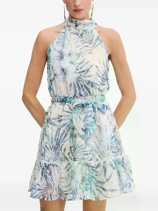 Guess Floral-print Mini Dress