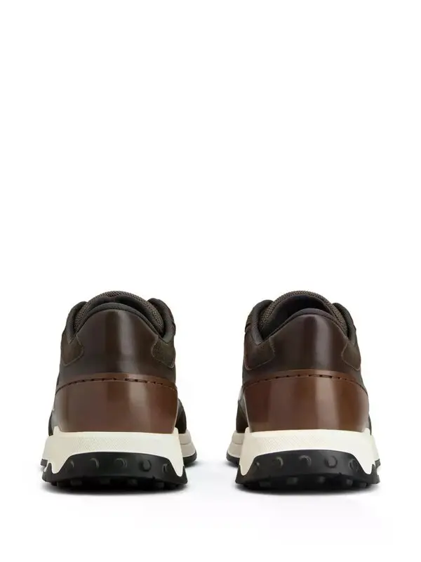 TOD'S Panelled Sneakers - Brown
