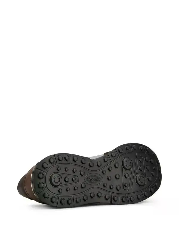 TOD'S Panelled Sneakers - Brown