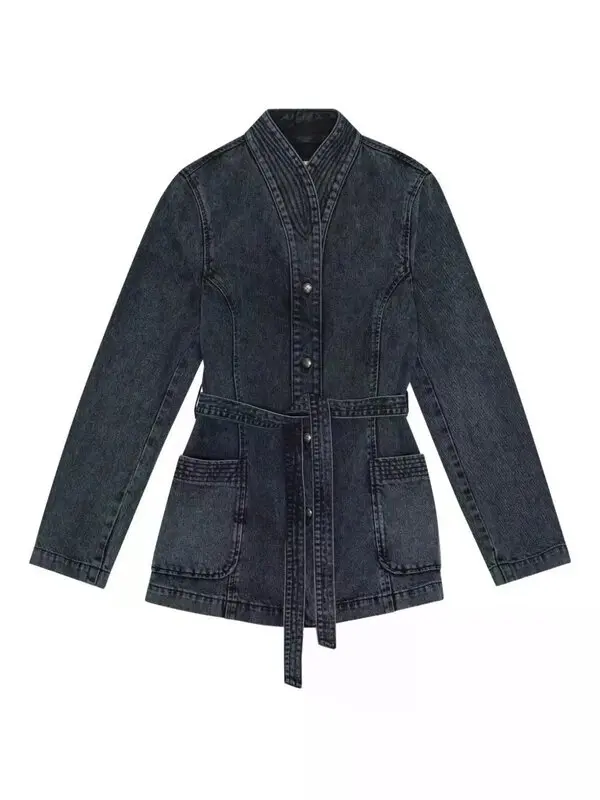 Remain Birger Christensen Belted Denim Jacket