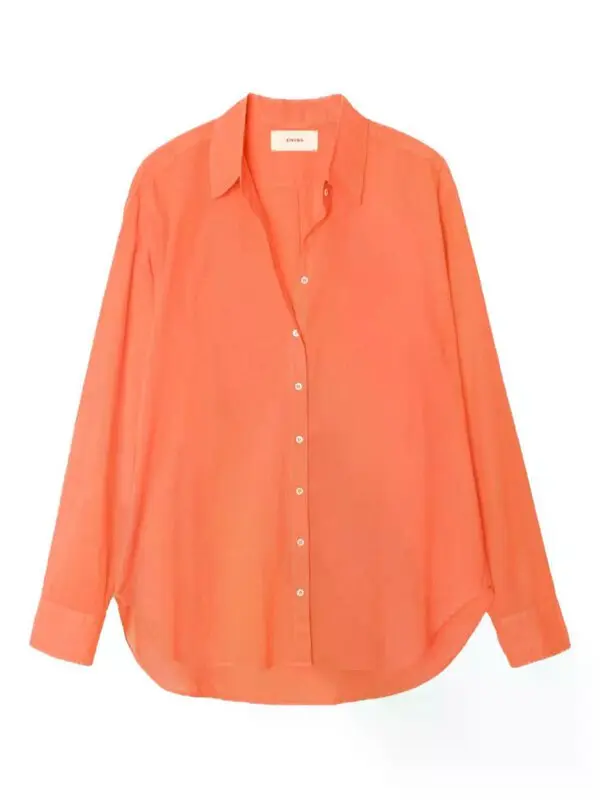 Xirena Long-sleeve Button-fastening Shirt - Orange