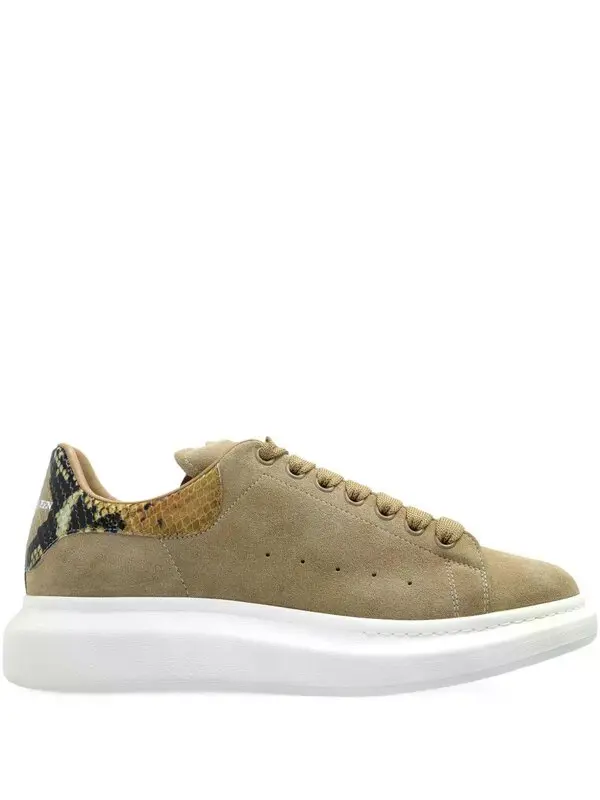 Alexander McQueen Oversized Snake-detail Sneakers