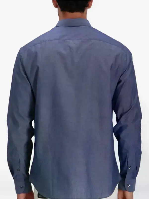 Emporio Armani Eagle-logo Cotton Shirt