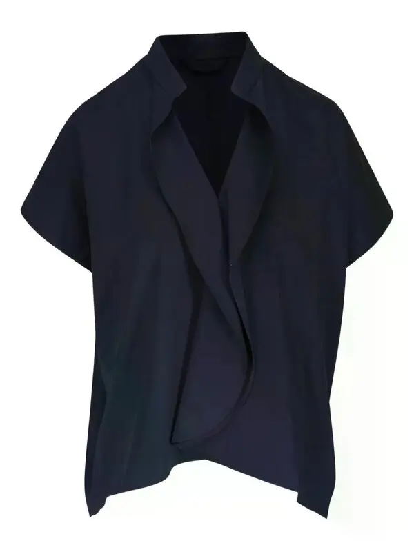 Zero + Maria Cornejo Fin Gaban Blouse - Blue