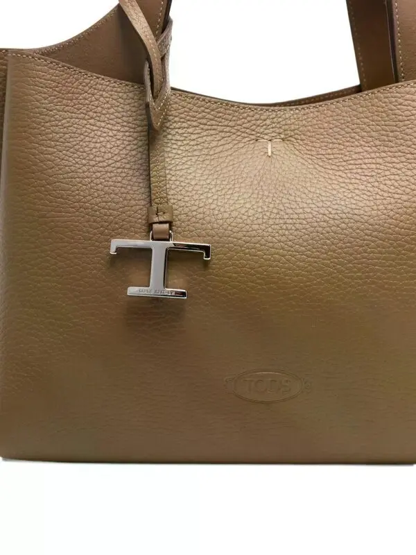 TOD'S Leather T-detail Tote