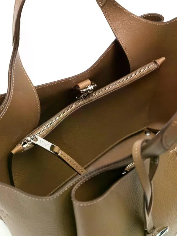 TOD'S Leather T-detail Tote