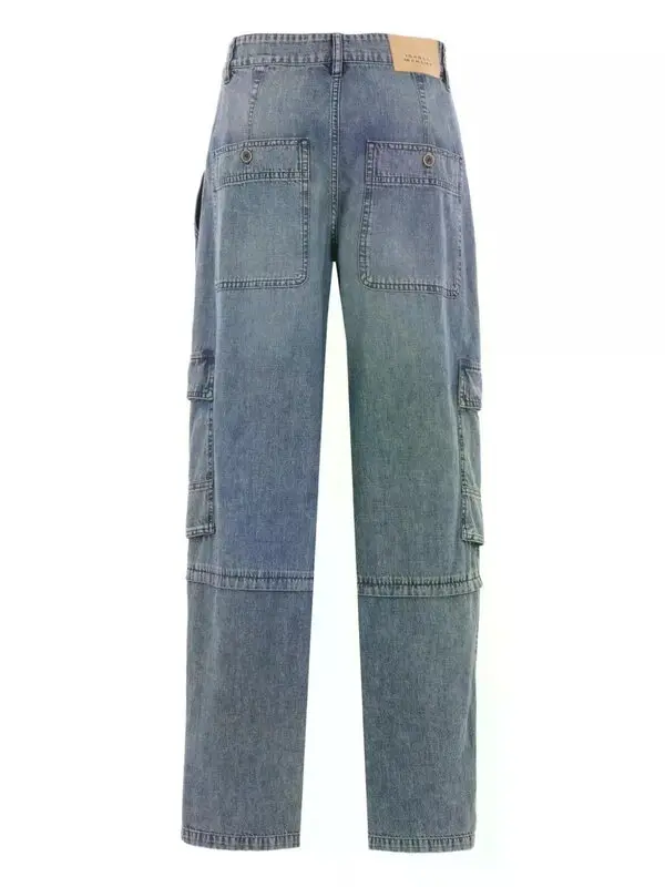 MARANT ETOILE Pleat-pocket Cargo Jeans
