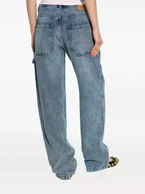 Isabel Marant Five-pocket Straight Leg Jeans