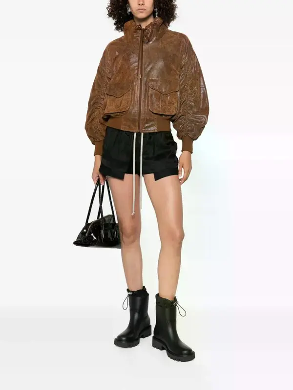 R13 Leather Bomber Jacket