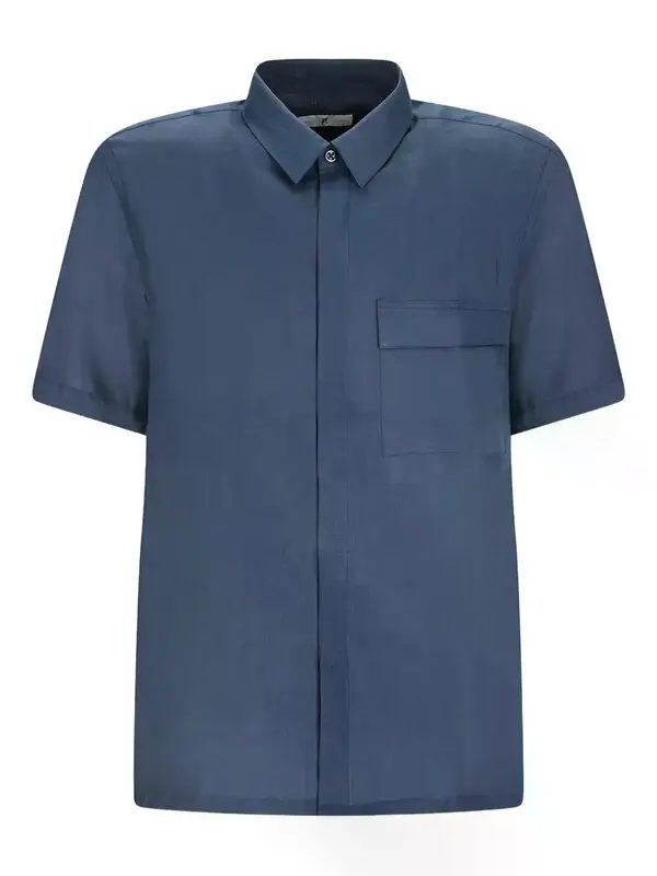 PT TORINO Patch-pocket Short-sleeve Shirt