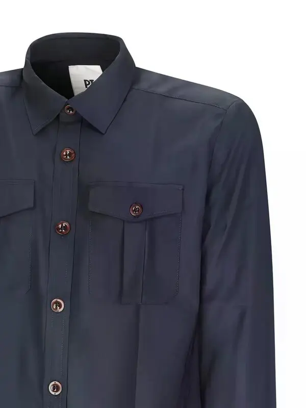 PT TORINO Double-pocket Button-down Shirt