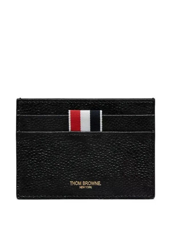 Thom Browne Goose-print Cardholder - Black