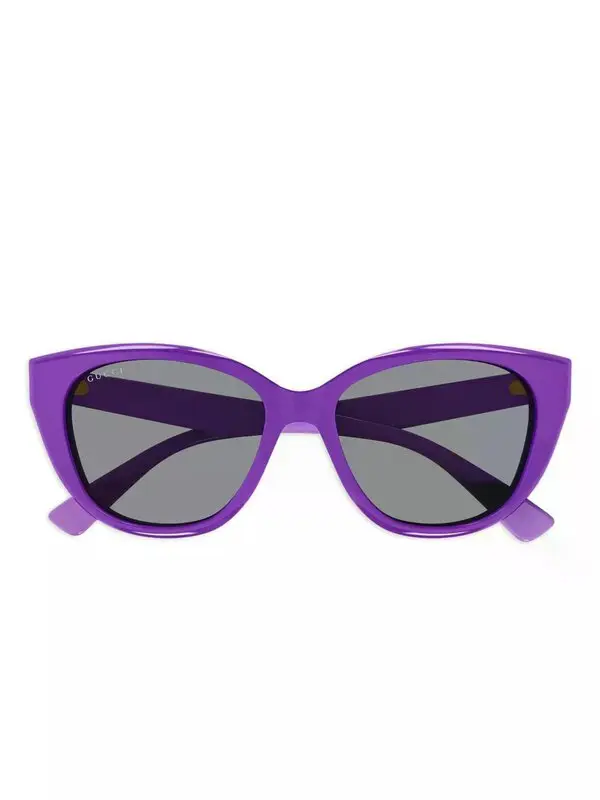 Gucci Cat-eye Full-rim Sunglasses - Purple