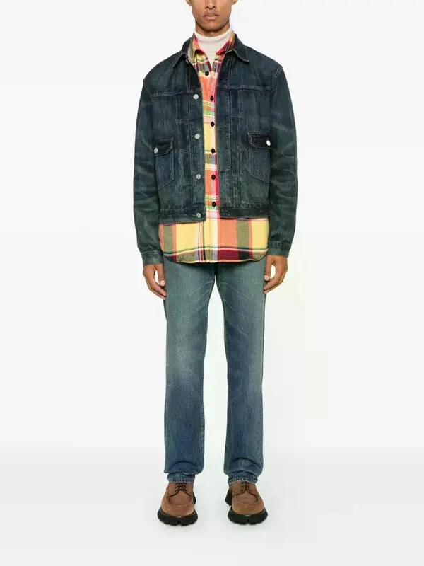 Ralph Lauren Logo-embroidered Straight-leg Jeans - Blue