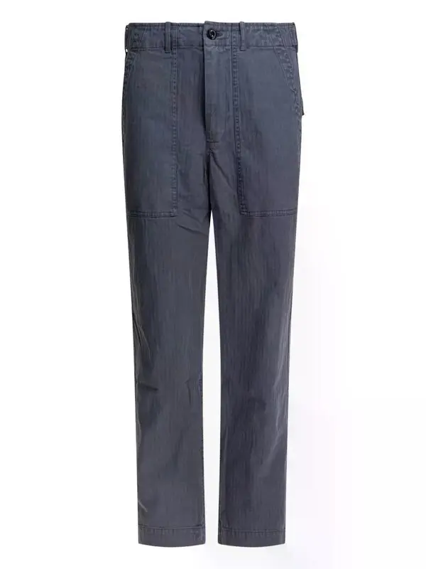 ALEX MILL Patch Pockets Trousers - Blue