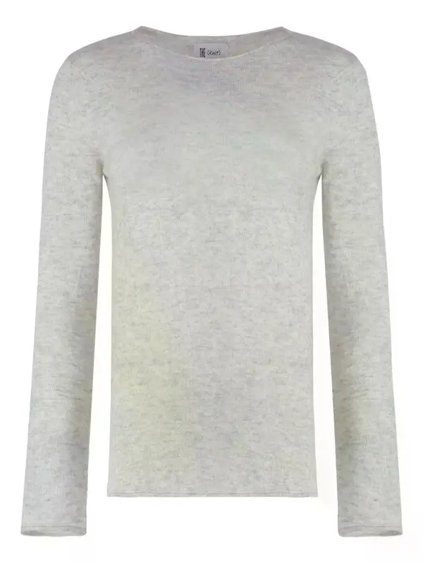 THE (ALPHABET) Silk-cashmere Blend Sweater - Grey