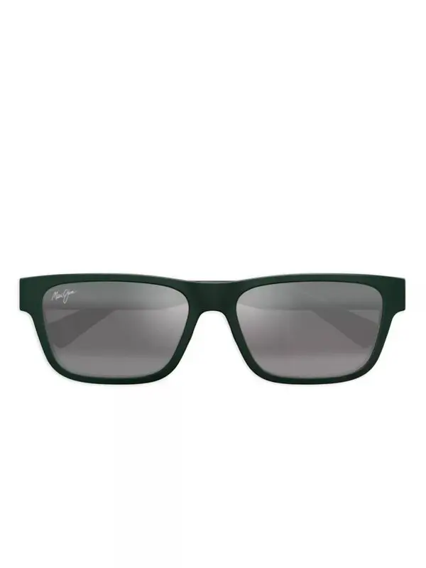 Maui Jim Keola Rectangle-frame Sunglasses - Black