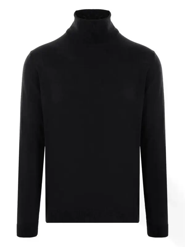 ROBERTO COLLINA Turtleneck Merino-wool Sweater