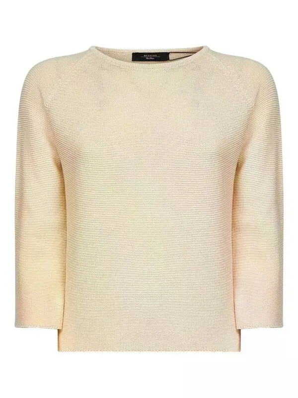 Max Mara Boat-neck Sweater - Neutrals