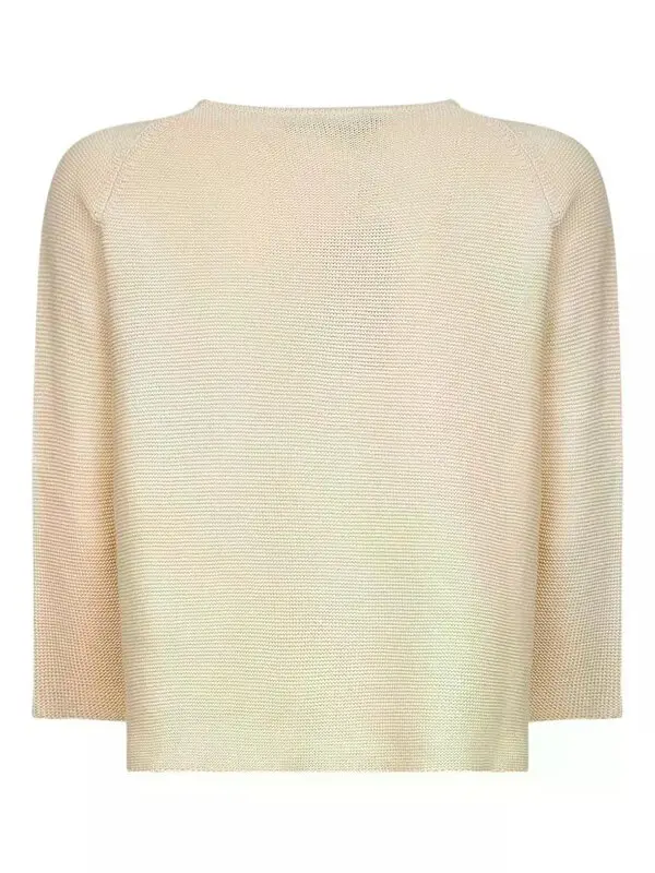 Max Mara Boat-neck Sweater - Neutrals