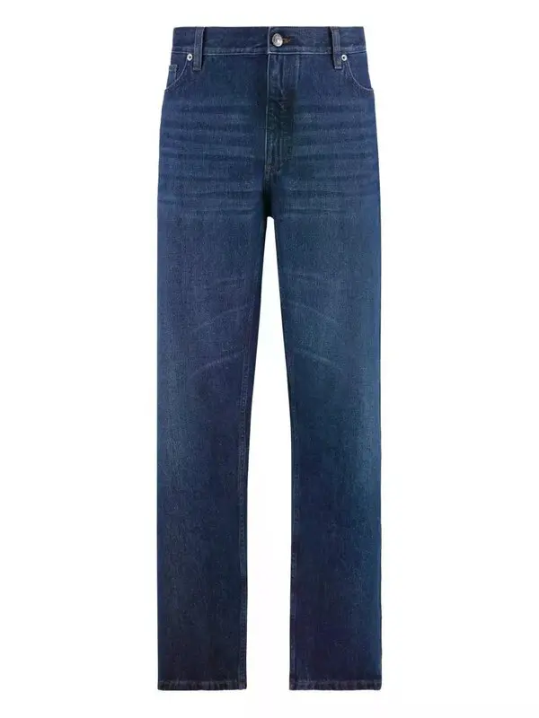 Zegna Roccia Logo-patch Jeans