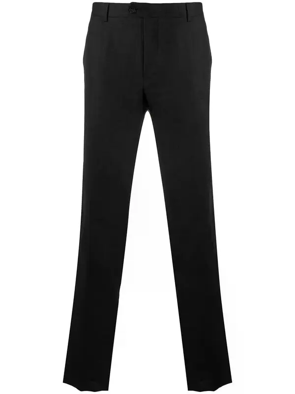 BILLIONAIRE Embroidered Crest Tailored Trousers