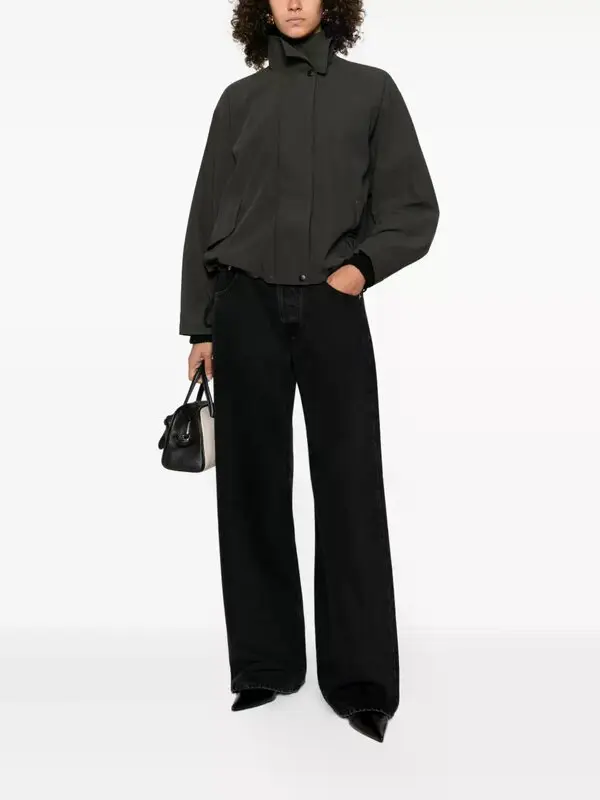 Jacquemus The Wide De-nîmes Denim Jeans - Black