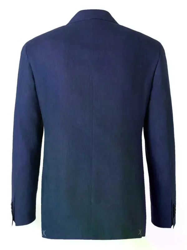 Canali Two-button Flap-pocket Suit - Blue