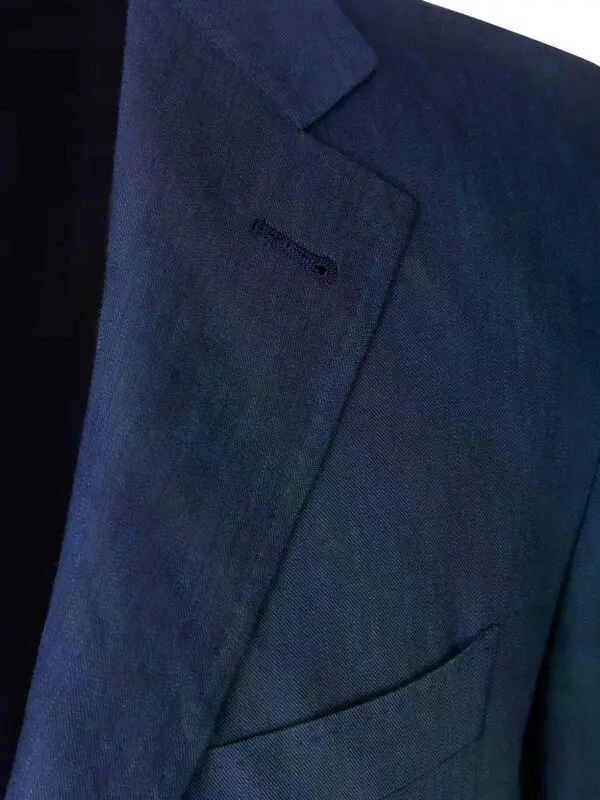 Canali Two-button Flap-pocket Suit - Blue