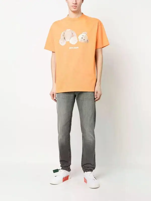 Palm Angels Bear T-shirt - Orange