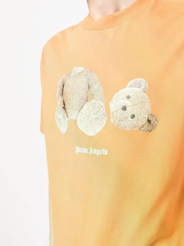 Palm Angels Bear T-shirt - Orange