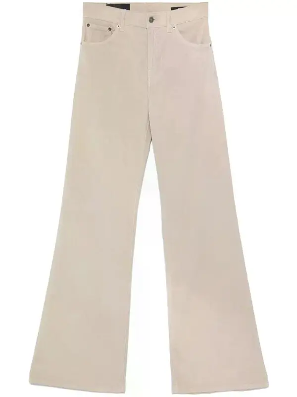 DONDUP Amber Wide Leg Corduroy Trousers