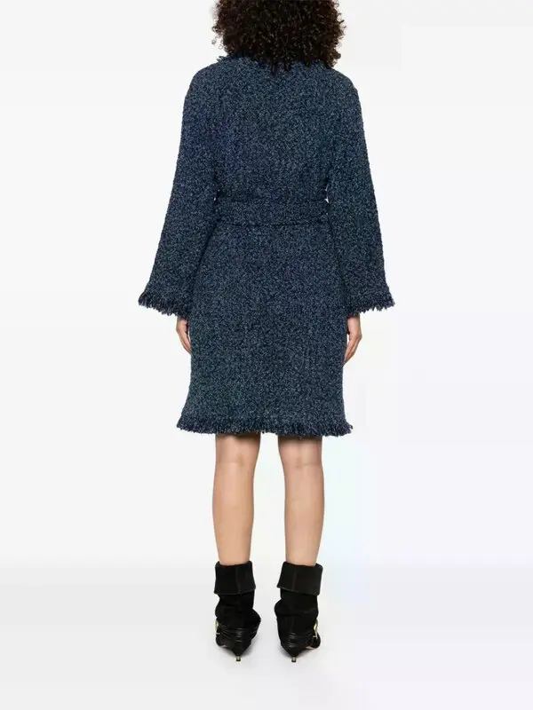 CHARLOTT Fringed Bouclé Coat