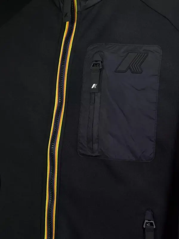 K-WAY Lecrey Double-zip High-neck Jacket