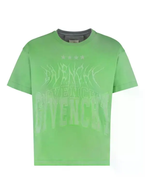 Givenchy Flame-logo Cotton T-shirt