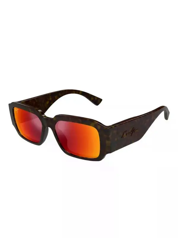 Maui Jim Kupale Rectangle-frame Sunglasses