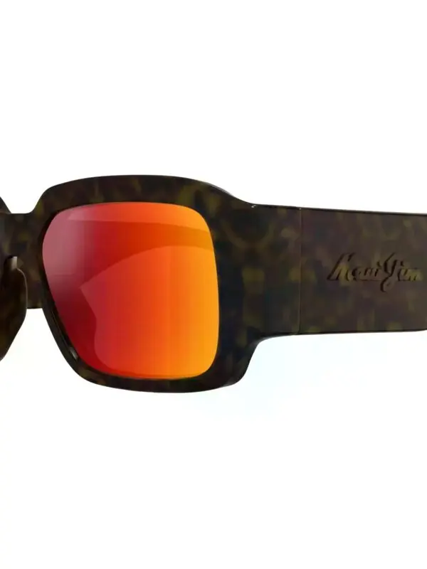 Maui Jim Kupale Rectangle-frame Sunglasses