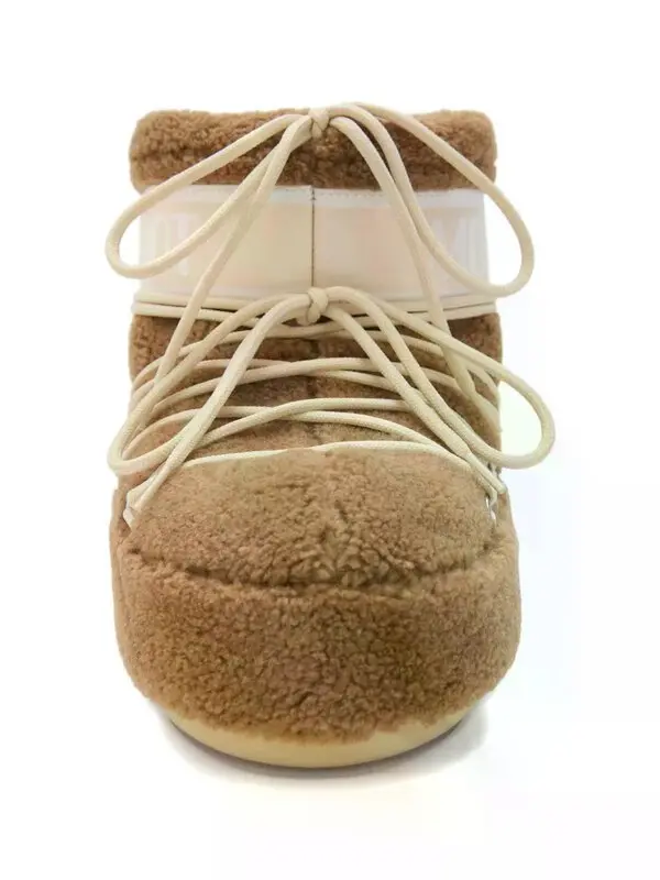 Moon Boot Icon Fleece Low Boots - Brown