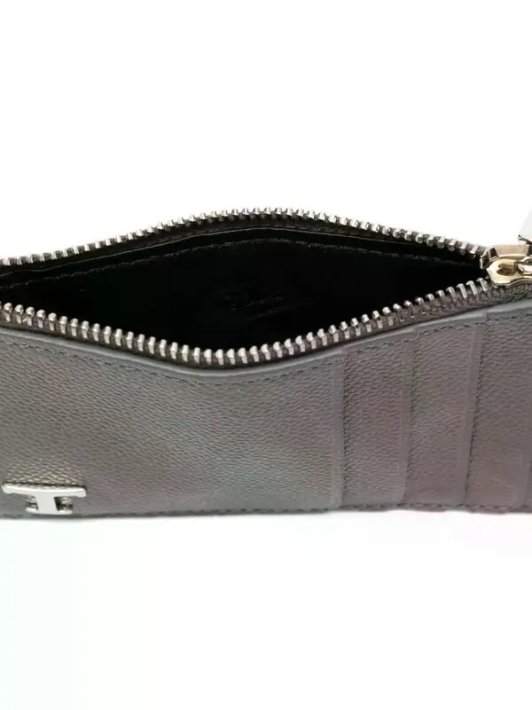 TOD'S Logo-plaque Zip-fastening Cardholder