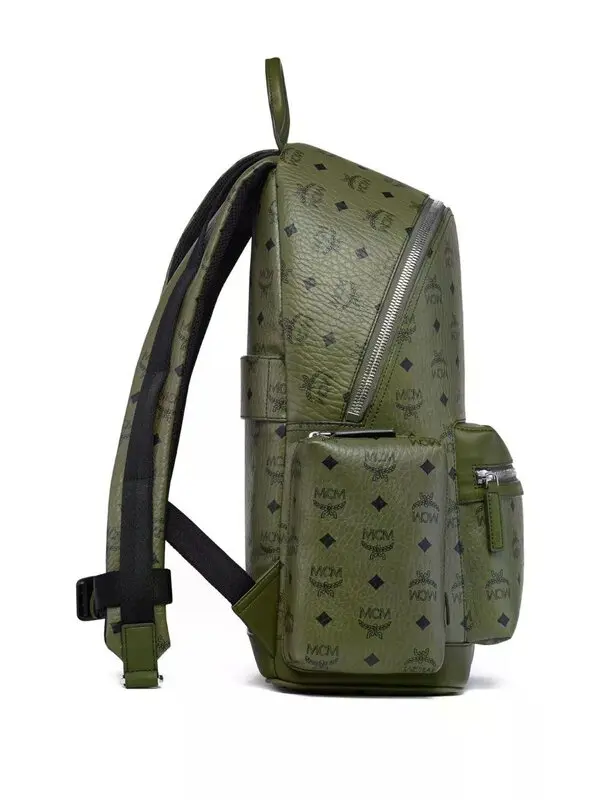 Mcm Medium Stark Visetos Monogram Backpack