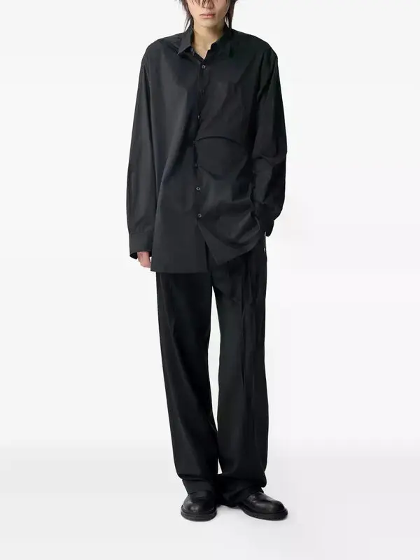 ANN DEMEULEMEESTER Poplin Cotton Shirt