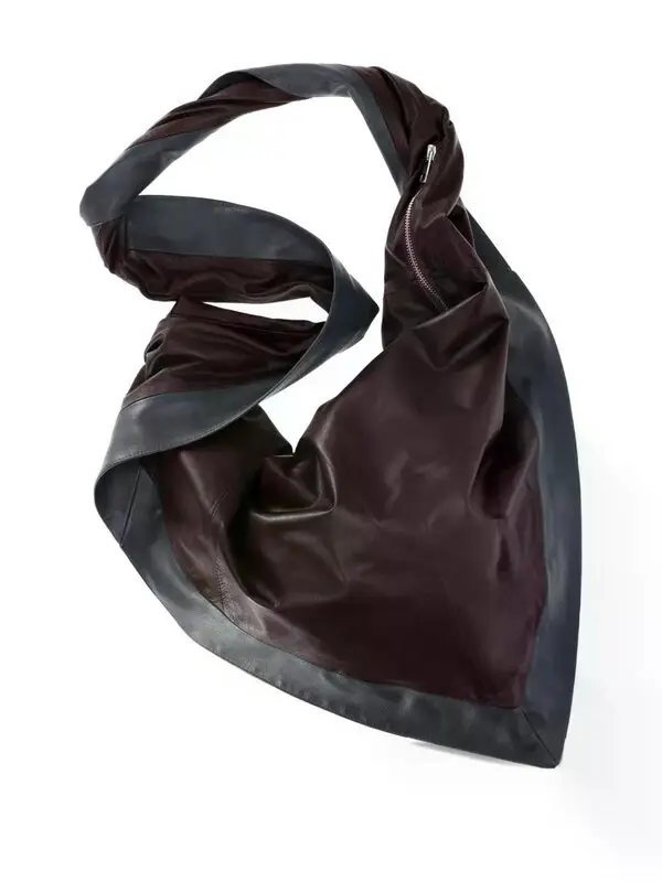 LA ROSE Bandana-shape Tote Bag - Red