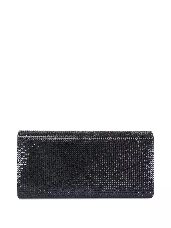 Judith Leiber Crystal-embellished Clutch - Black