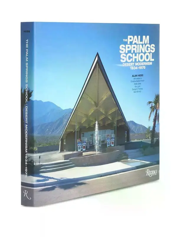 RIZZOLI The Palm Springs School: Desert Modernism Book - Blue
