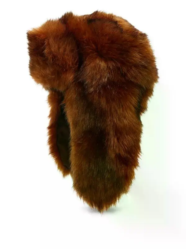 UNREAL FUR Wright Trapper Hat - Brown